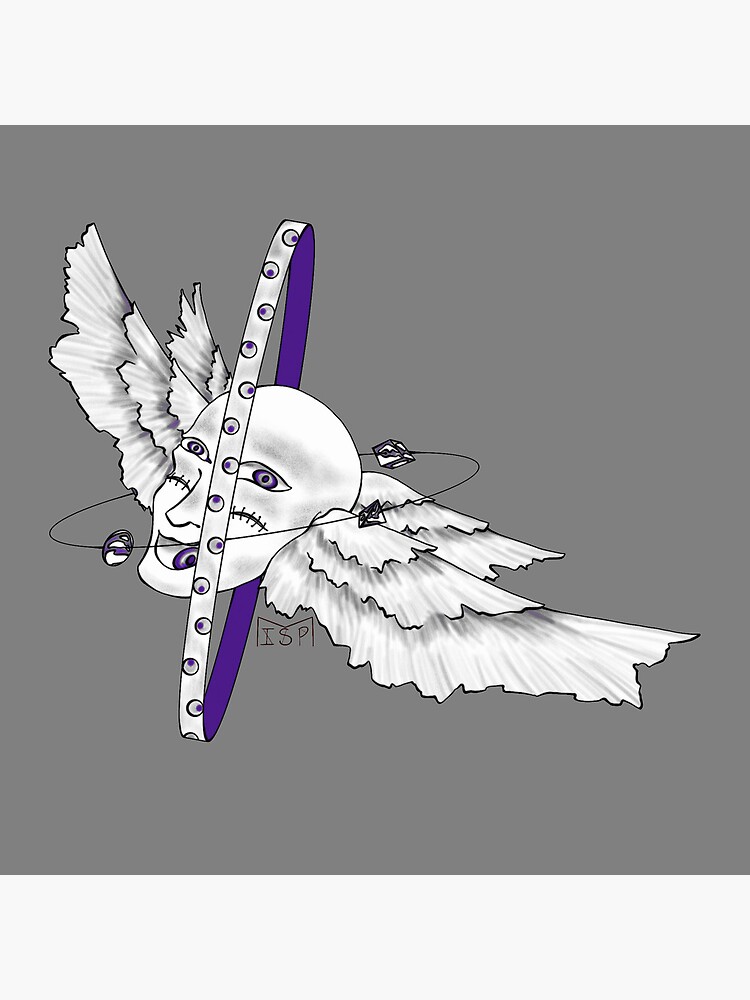 "Ace Biblically Accurate Angel Face" Art Print for Sale by MageISP ...