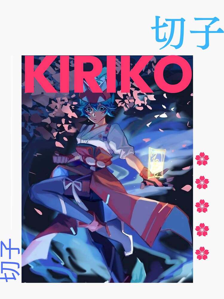 "Kiriko - OWFANS2" Sticker for Sale by Kelly-Joe | Redbubble