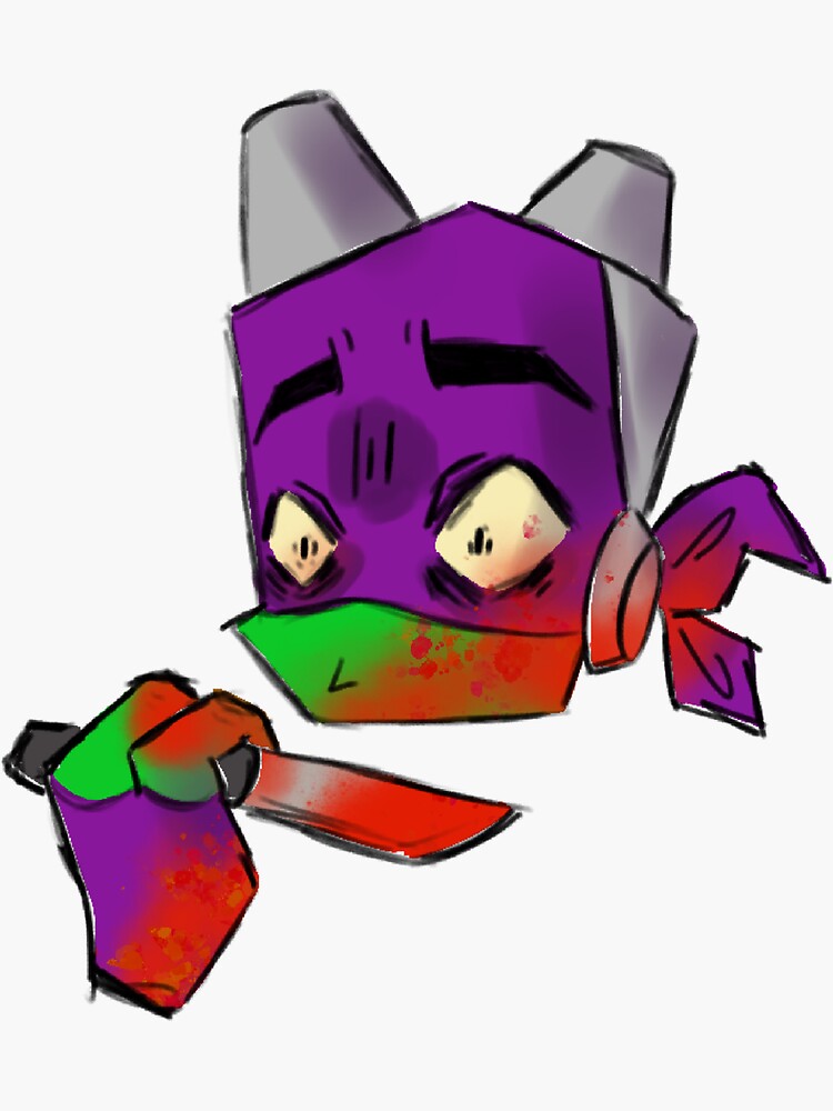 "Cursed Donnie Emoji " Sticker for Sale by MsSharky | Redbubble