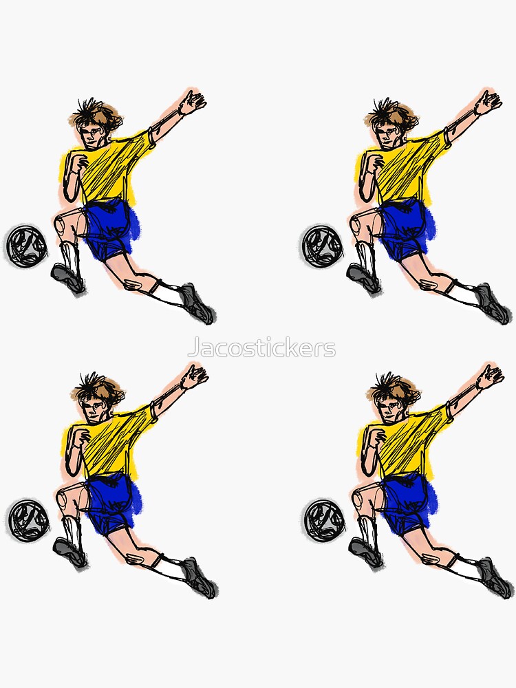 "Football fast sketch sport gesture drawing fotebol movement player in ...