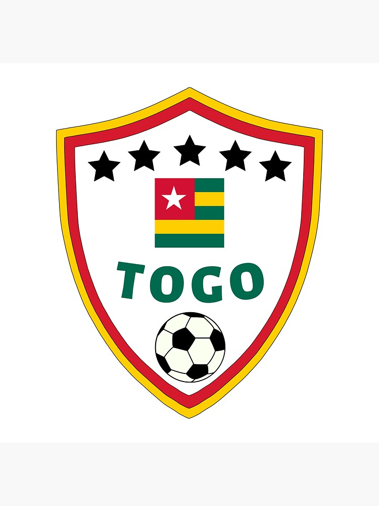 "Togo Football Team" Sticker for Sale by Footballunite | Redbubble