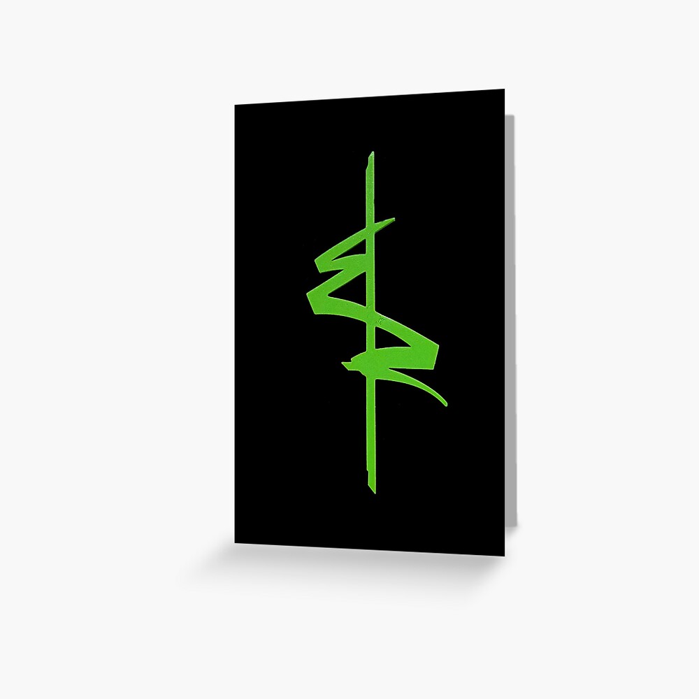 "Cyberpunk Edgerunner Logo" Greeting Card for Sale by ModeBong | Redbubble