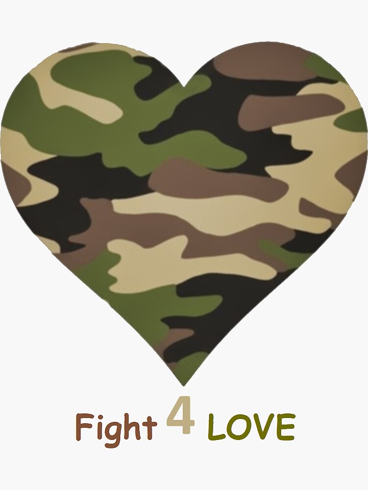 "Fighting Heart" Sticker for Sale by SkinComix | Redbubble