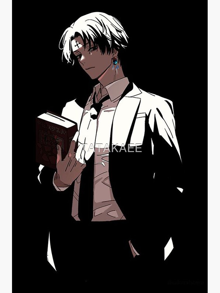 "Chrollo Lucilfer" Sticker for Sale by TATAKAEE | Redbubble