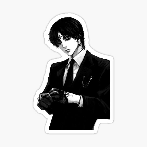 "Chrollo Lucilfer" Sticker for Sale by TATAKAEE | Redbubble