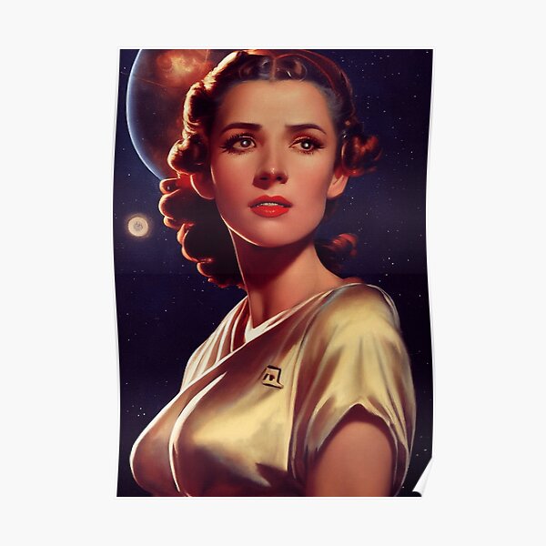 "Portrait of a mix of Jennifer Connelly as a 1930's science fiction ...