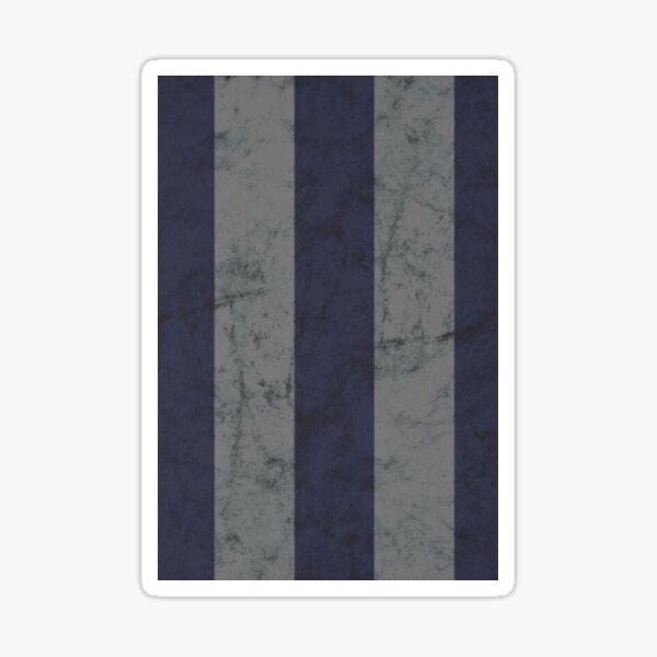 "Wizard Grey and Blue Stripes" Sticker for Sale by PottersArt | Redbubble