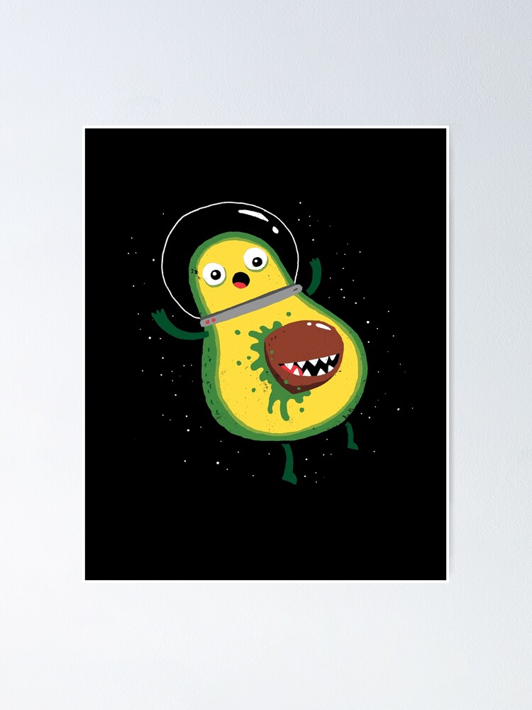 "Alien: Avocado" Poster by DinoMike | Redbubble
