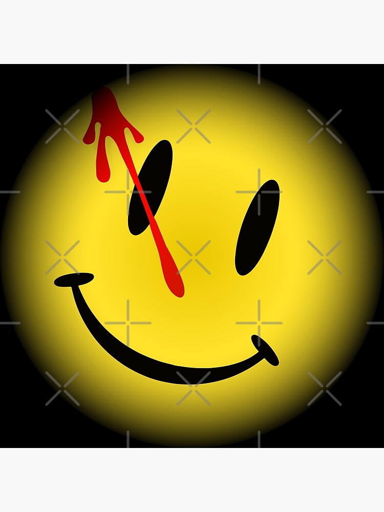 "Watchmen Smiley face" Poster for Sale by SkyAfterDusk | Redbubble