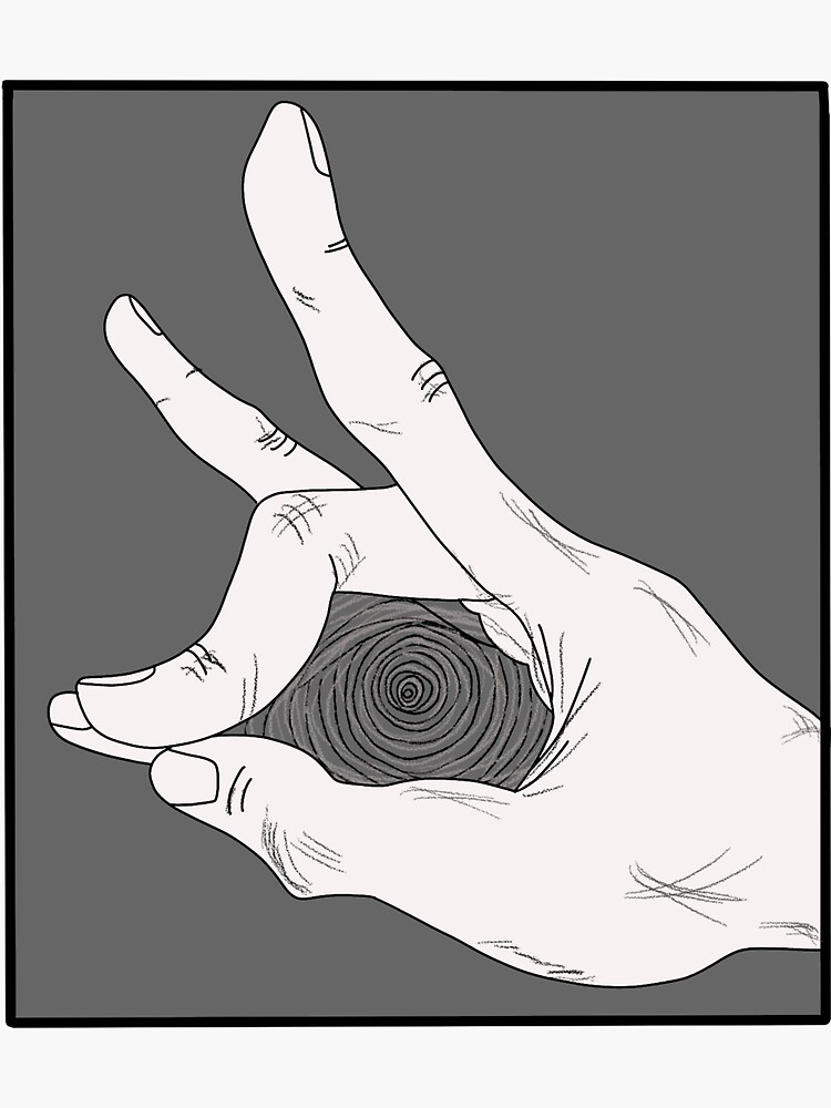 "Kon Hand Symbol" Sticker for Sale by taraelliott | Redbubble