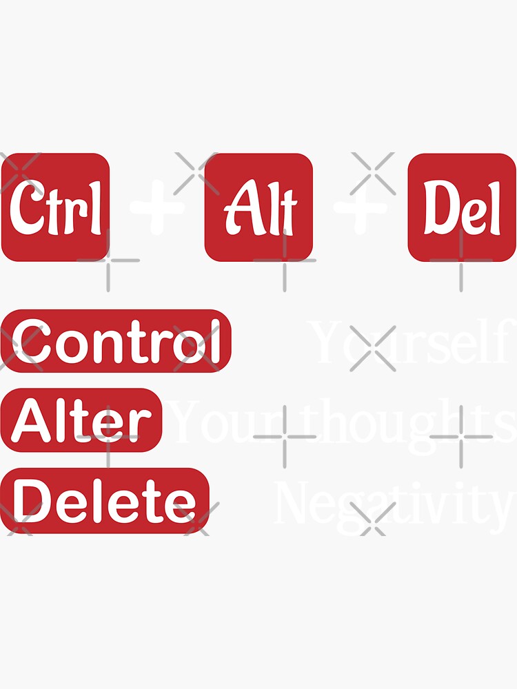 "Ctrl + Alt +Del quote, Control, Alt and Delete, Motivational quotes ...