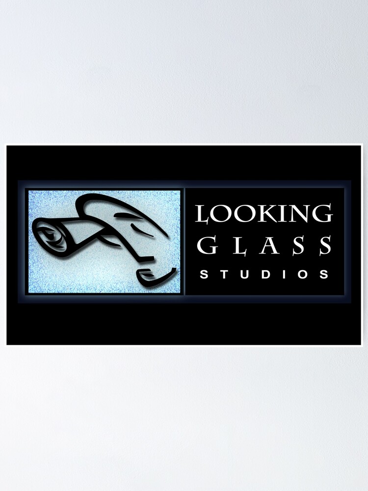 "Looking Glass Studios Logo (Colors)" Poster for Sale by LGSmerch ...