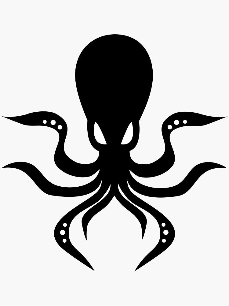 "Alien Octopus" Sticker for Sale by AlienStickers | Redbubble