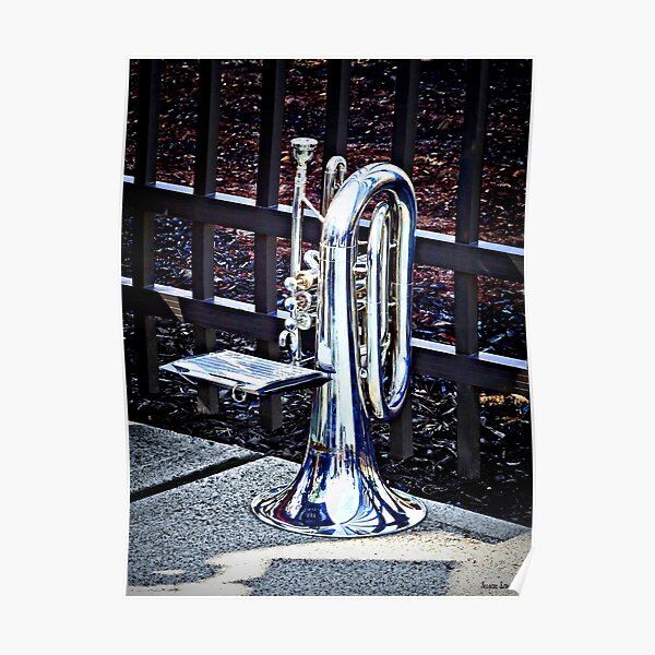 "Baritone Horn Before Parade" Poster by SudaP0408 | Redbubble