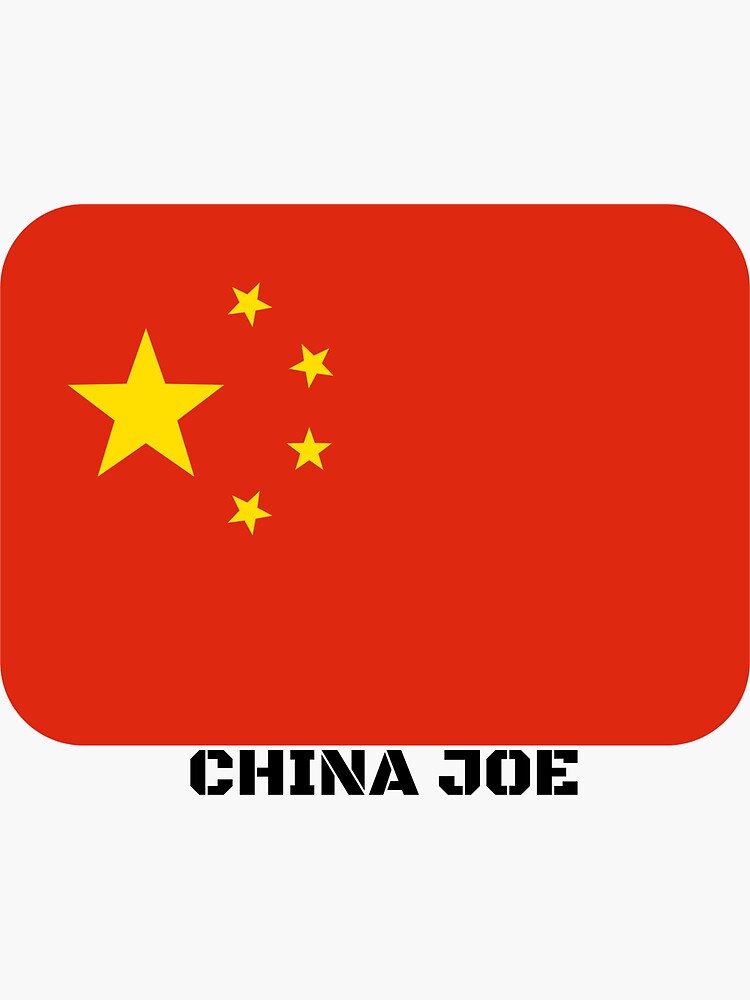 "China Joe Sticker" Sticker for Sale by PoliticalSwag45 | Redbubble