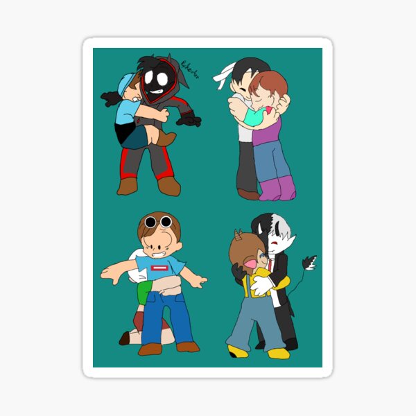 "DSMP ships" Sticker for Sale by SadHeartsClub | Redbubble