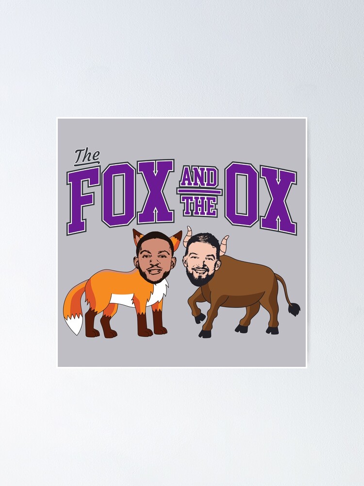 "Fox And The Ox - Kings Basketball - Funny Meme" Poster for Sale by ...