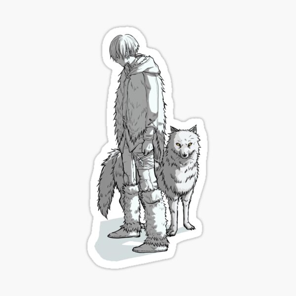 " fushi | To Your Eternity" Sticker for Sale by Yor-art | Redbubble