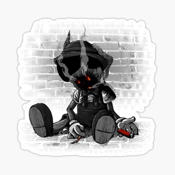 "Smoking Kills" Sticker for Sale by CarolRogan | Redbubble