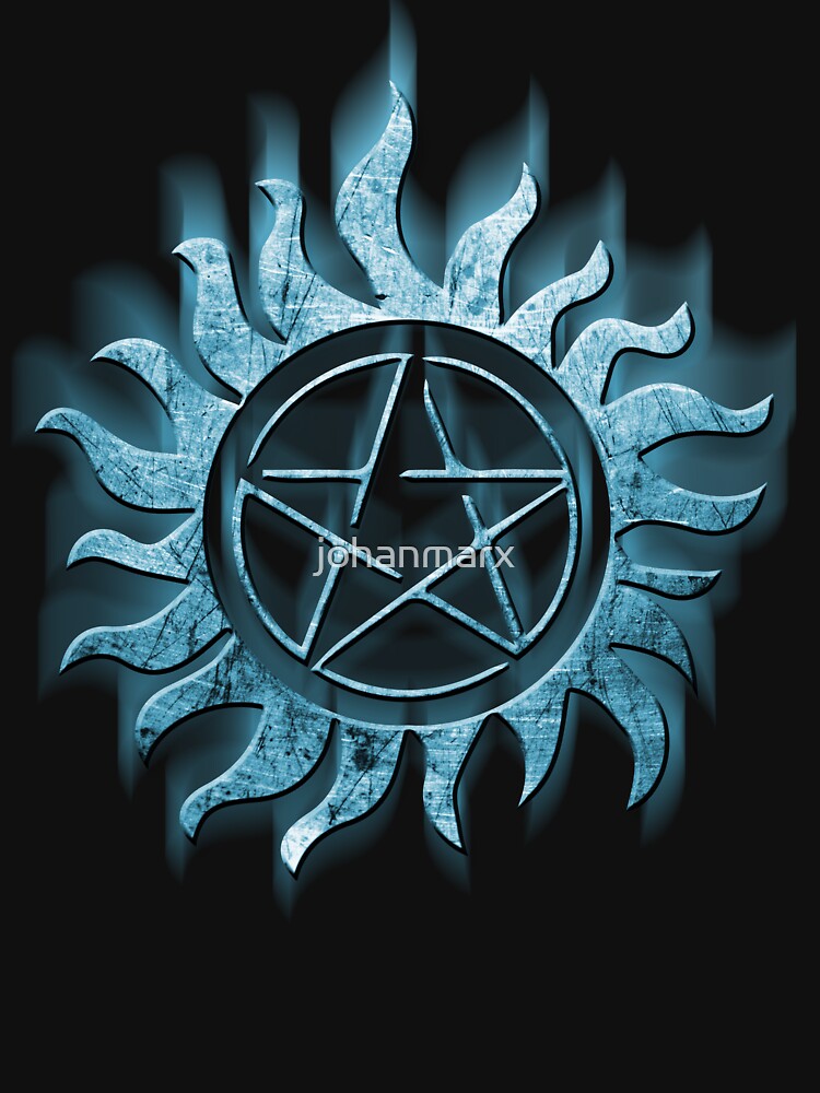 "Supernatural blue" T-shirt for Sale by johanmarx | Redbubble ...