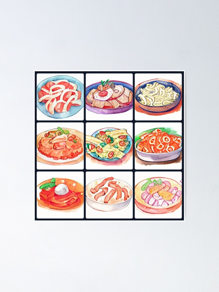 "Tripe Pack" Poster for Sale by CinderPress | Redbubble