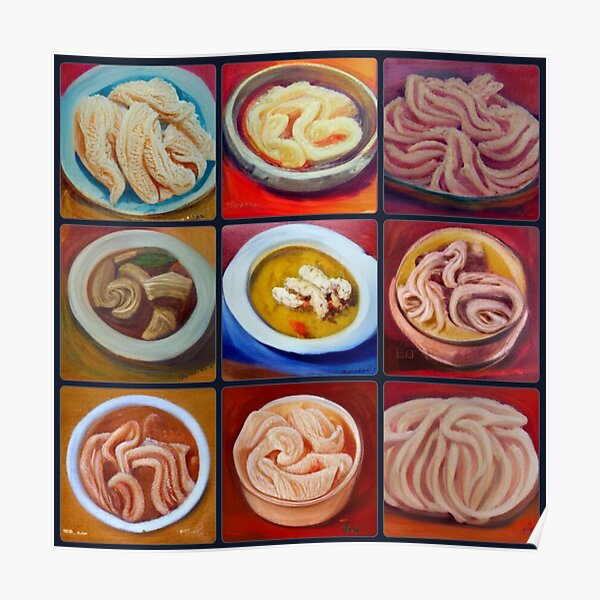 "Tripe Pack" Poster for Sale by CinderPress | Redbubble