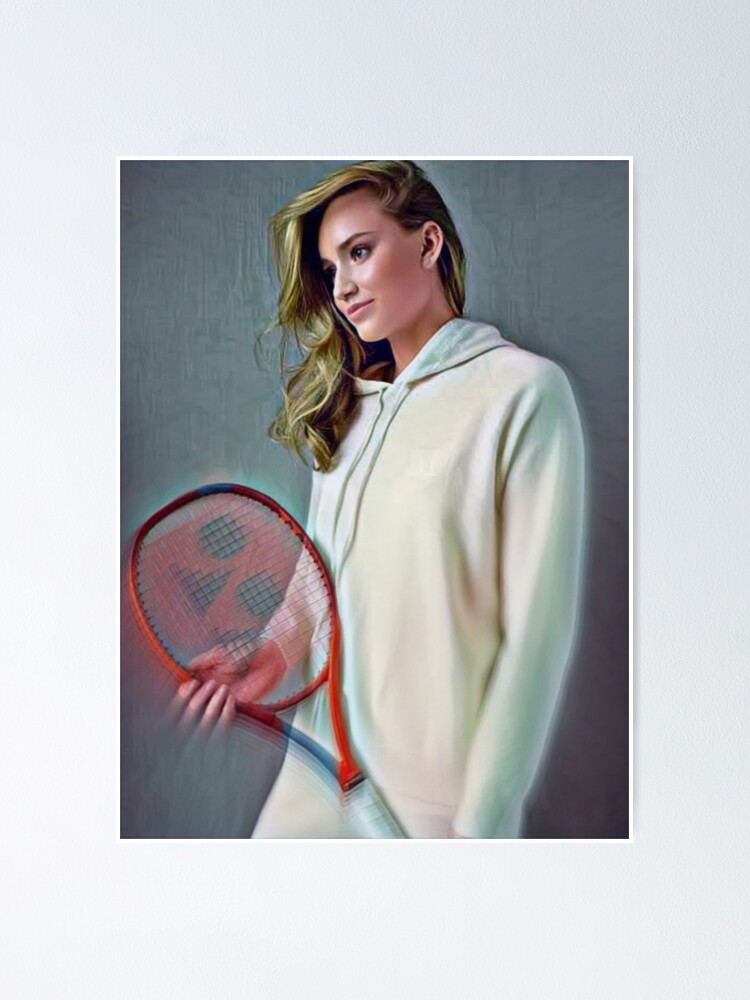 "Elena rybakina " Poster for Sale by Aniatom | Redbubble