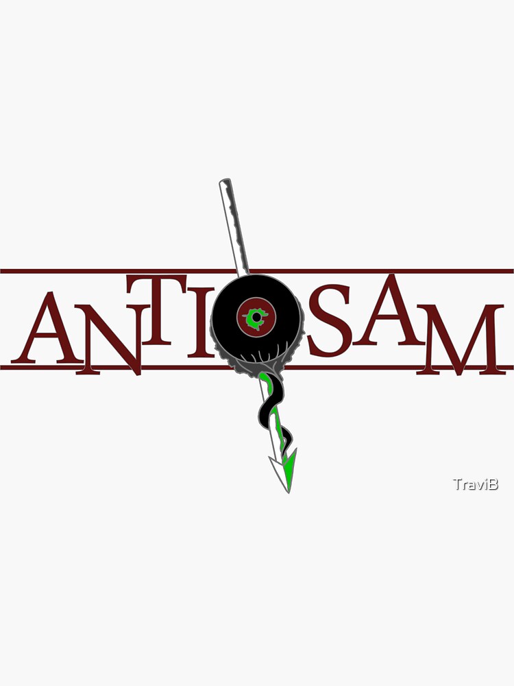 "Anti-Septic Sam" Sticker for Sale by TraviB | Redbubble