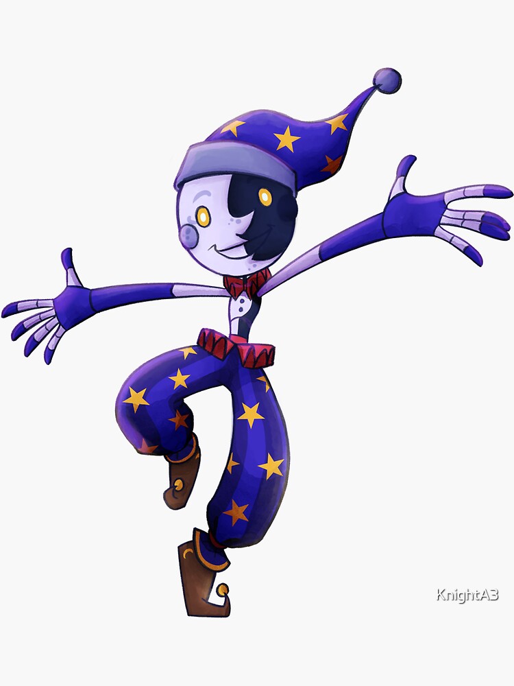 "Fnaf SB Moon" Sticker for Sale by KnightA3 | Redbubble