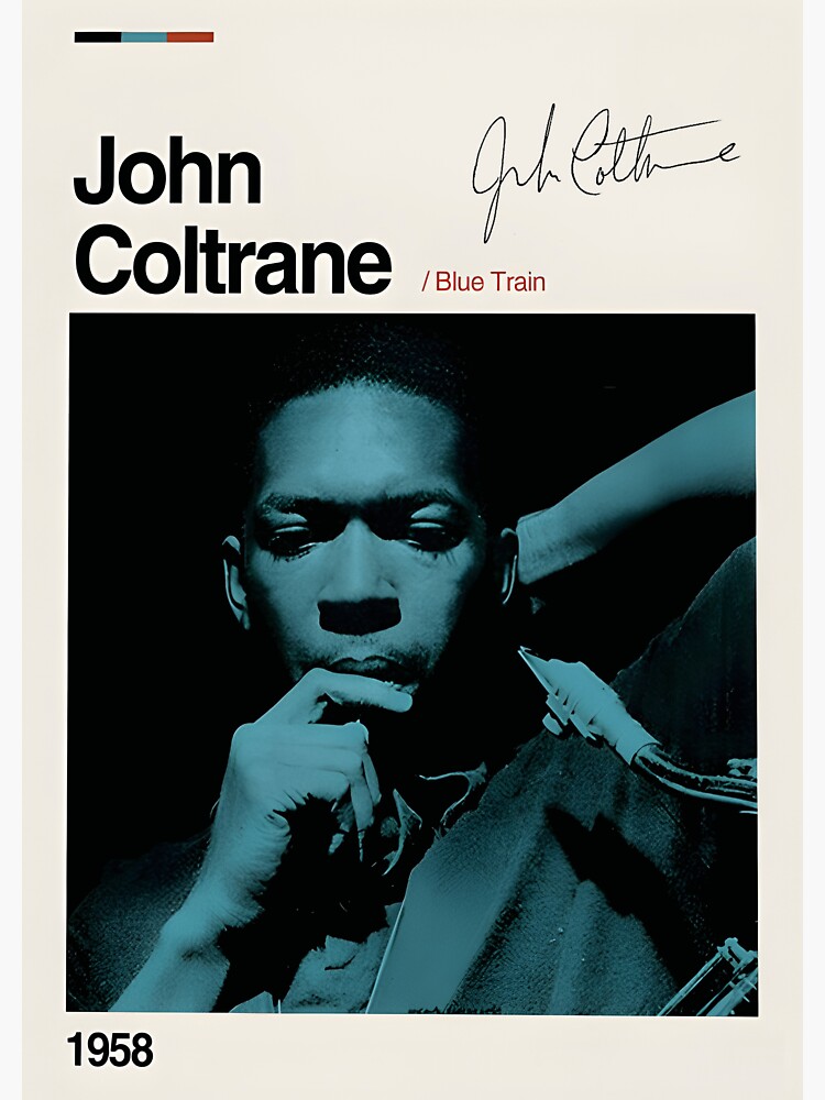 "JOHN COLTRANE Album" Sticker for Sale by Svethindler | Redbubble
