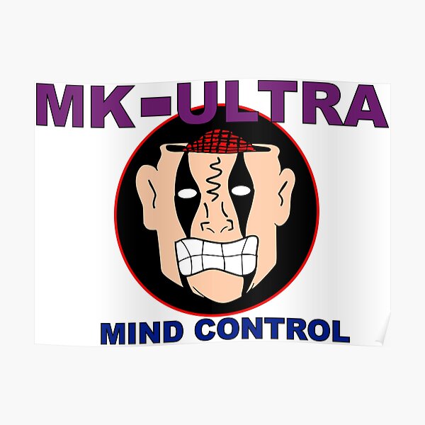 "mk ultra" Poster for Sale by atreyu2017 | Redbubble