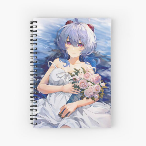 "Doujin Ganyu Genshin Impact" Spiral Notebook for Sale by genshinwaifus | Redbubble