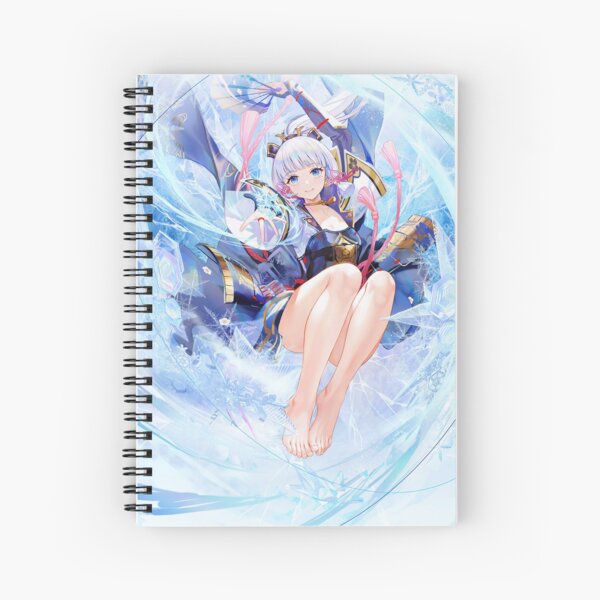 "Ayaka Toes Genshin Impact" Spiral Notebook for Sale by genshinwaifus | Redbubble