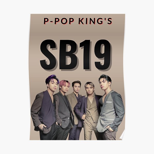 "Sb19" Poster for Sale by Shopperzonline | Redbubble