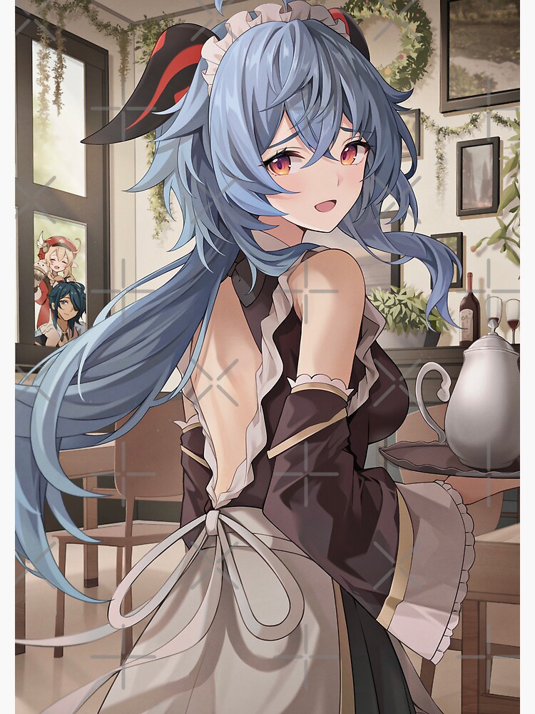 "Exposed Back Ganyu Genshin Impact" Spiral Notebook for Sale by genshinwaifus | Redbubble