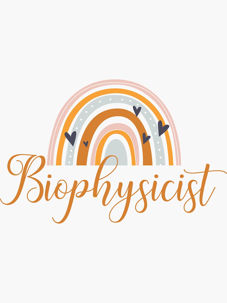 "Biophysicist Loves Biophysics" Sticker for Sale by NestaReign | Redbubble