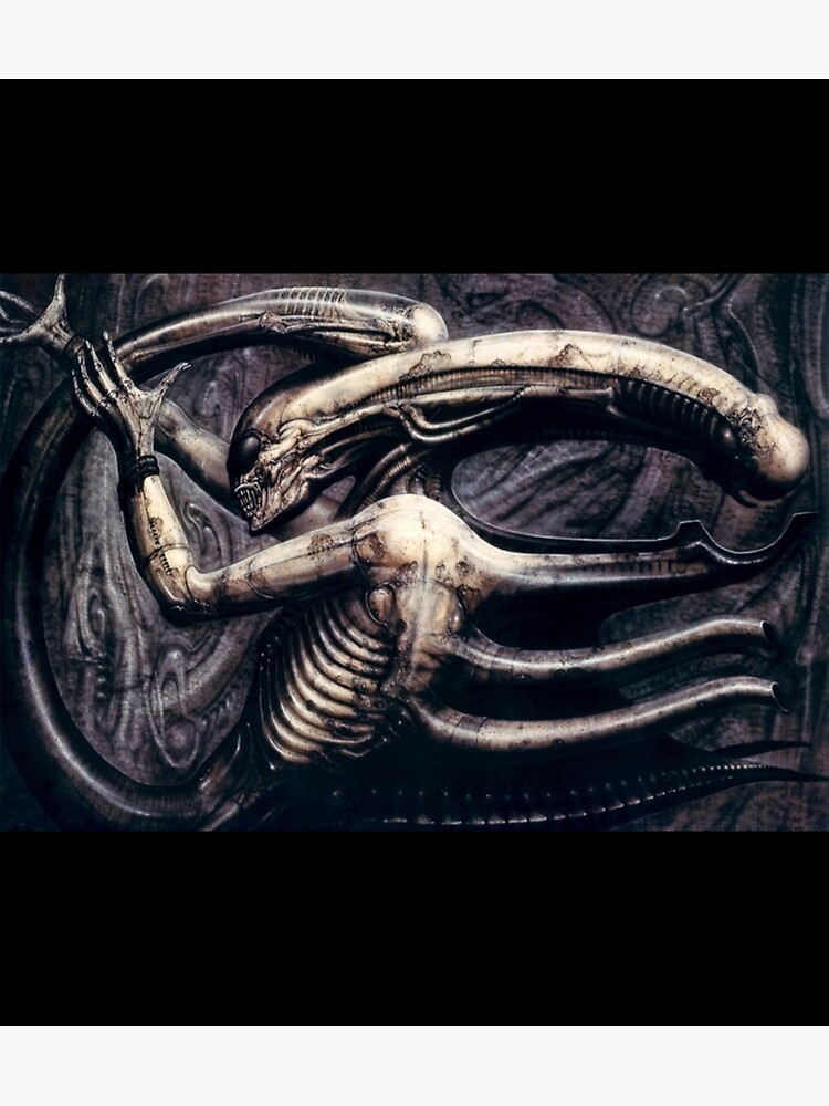 "Alien Xenomorph Hr Giger Sticker" Art Print for Sale by Storelimeginge ...