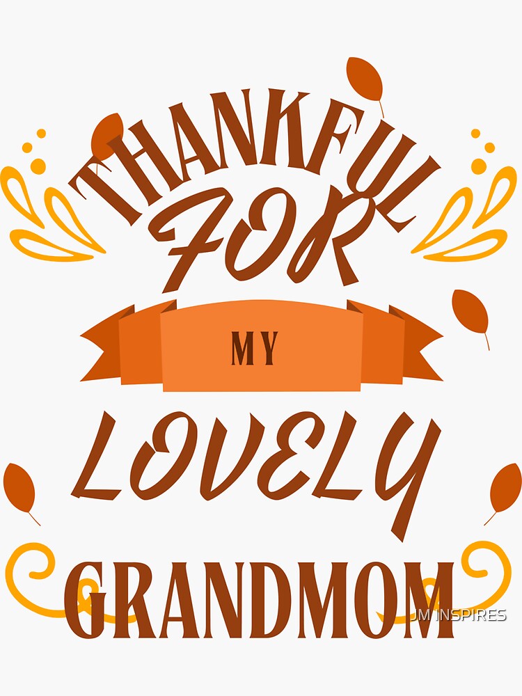 "One thankful Granny; cool design for thanksgiving as gift for the ...