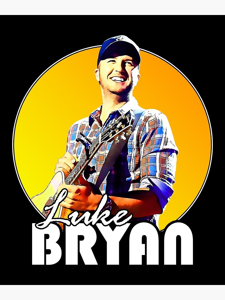 "Retro Luke Bryan Music Legend Design Gift For Fan" Poster for Sale by ...
