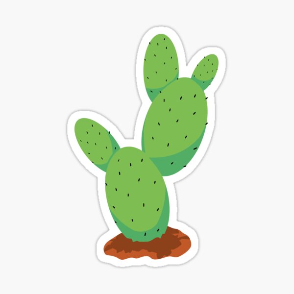 "Simple Nopalito Design" Sticker for Sale by Tlaxcalita | Redbubble