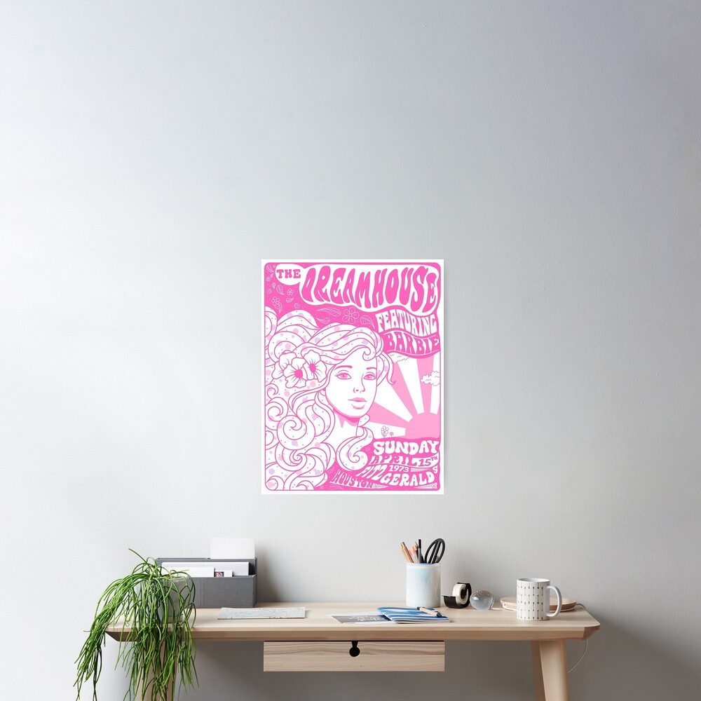 "Barbie Music Retro Poster" Poster for Sale by majorcartwright | Redbubble