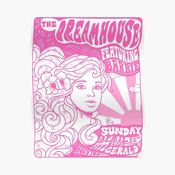 "Barbie Music Retro Poster" Poster for Sale by majorcartwright | Redbubble