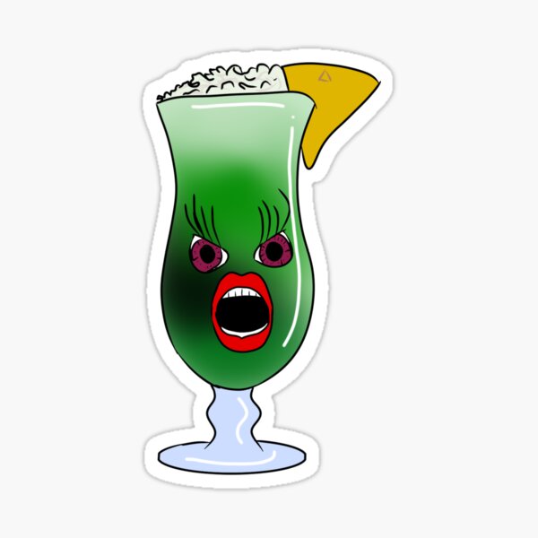 "angry bitter emotions" Sticker for Sale by Cuteyzone | Redbubble