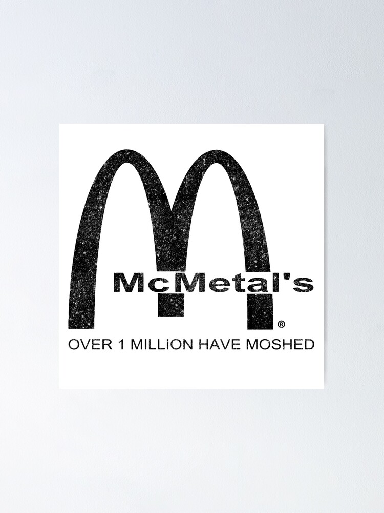 "MC METAL'S " Poster for Sale by BobbyG305 | Redbubble