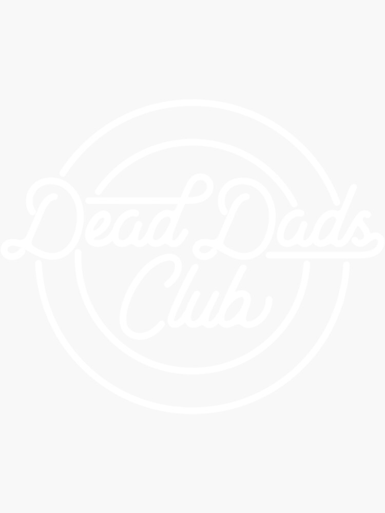 "Meme Dead Dad Club V1" Sticker for Sale by SamuelFranz | Redbubble