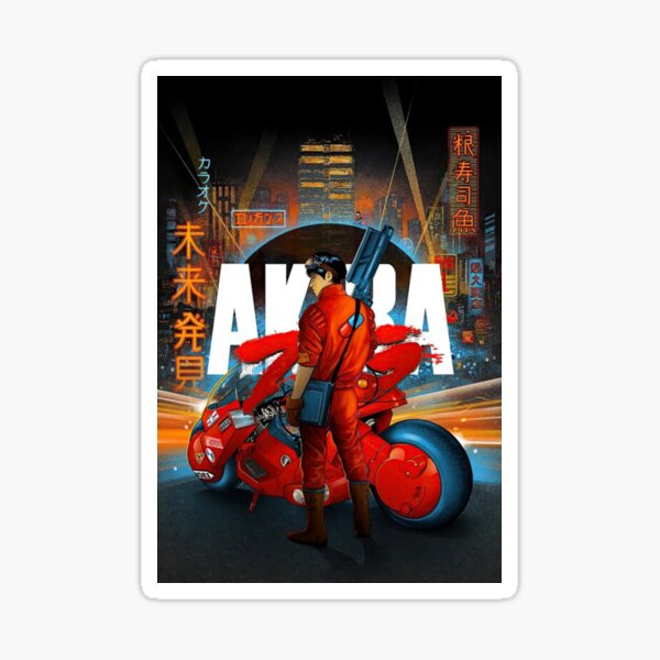 "Akira Anime" Sticker for Sale by aaronhendricks | Redbubble