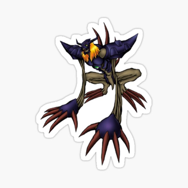 "Diaboromon/Diablomon" Sticker for Sale by nishanths | Redbubble