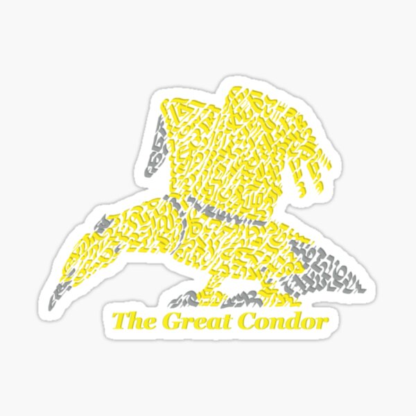 "The Great Condor in The Mysterious Cities of Gold " Sticker for Sale ...