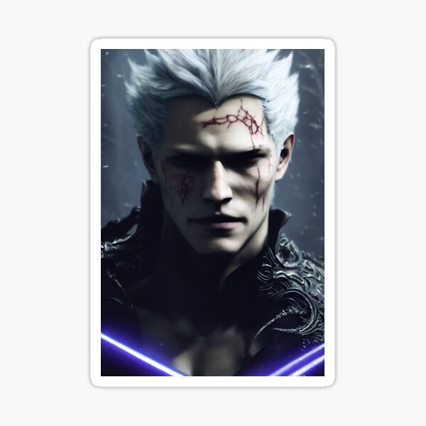 "Vergil DMC 5 Remastered" Sticker for Sale by A A Designs | Redbubble