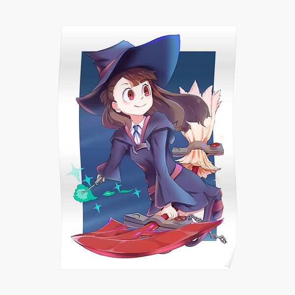 "Atsuko Kagari Little Witch Academia Epic Anime" Poster for Sale by ...